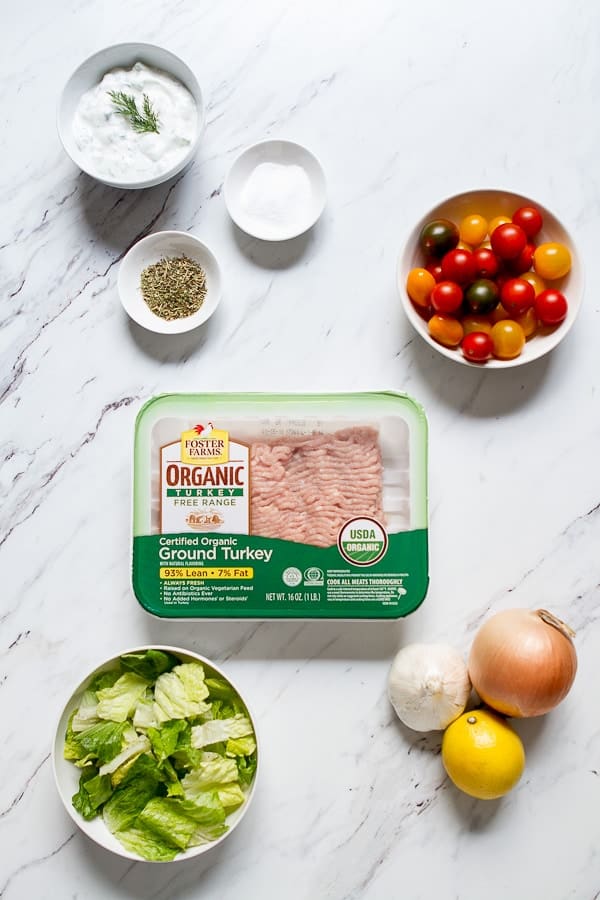 Greek Turkey Gyros with Tzatziki - A Communal Table