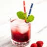 Raspberry Vodka Spritzer - A Communal Table