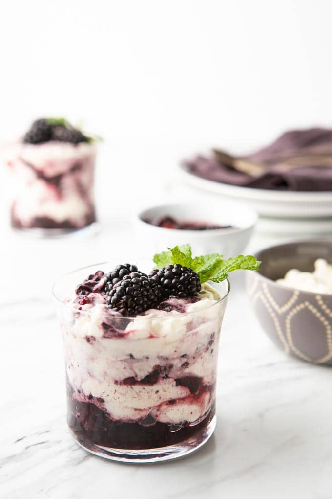 Easy Blackberry Fool Recipe - A Communal Table