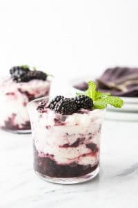 Easy Blackberry Fool Recipe | A Communal Table