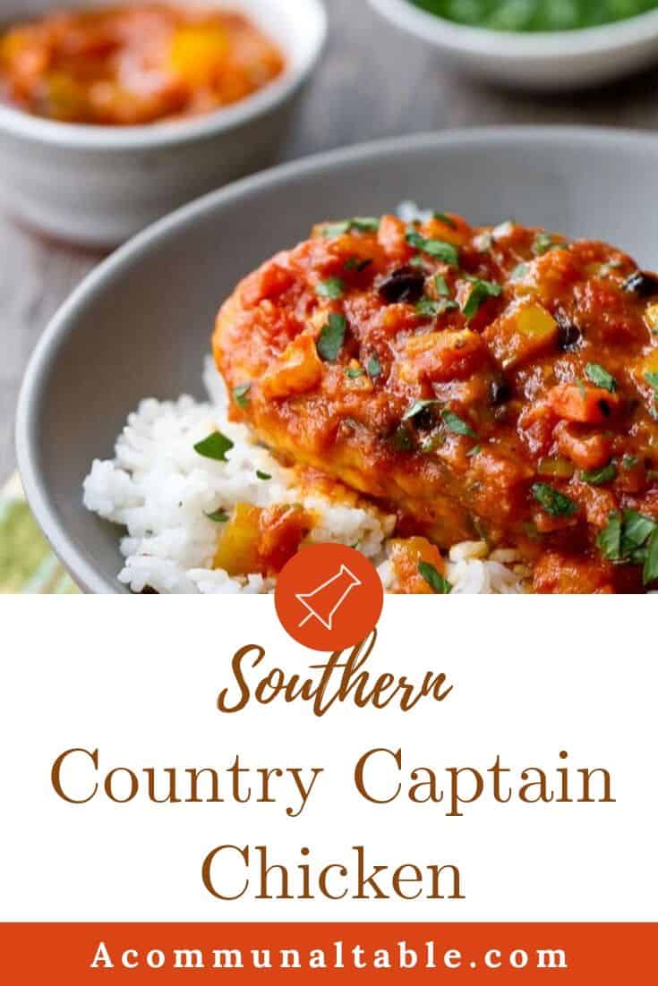 30 Minute Country Captain Chicken Recipe - A Communal Table