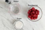 Simple Raspberry Syrup Recipe - A Communal Table