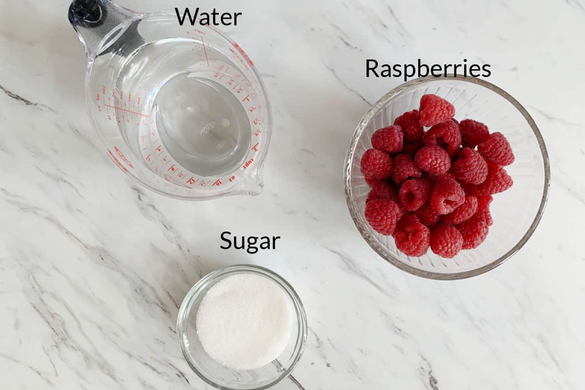Simple Raspberry Syrup Recipe - A Communal Table
