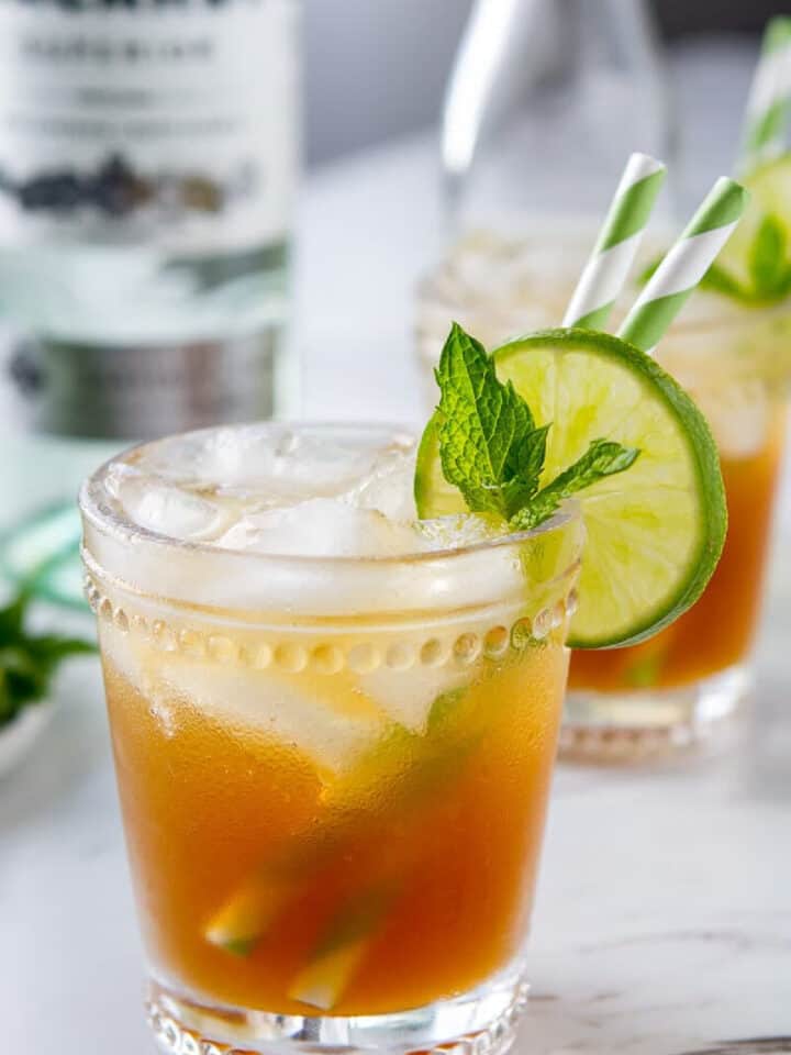 Limeade Rum Fizz - A Communal Table