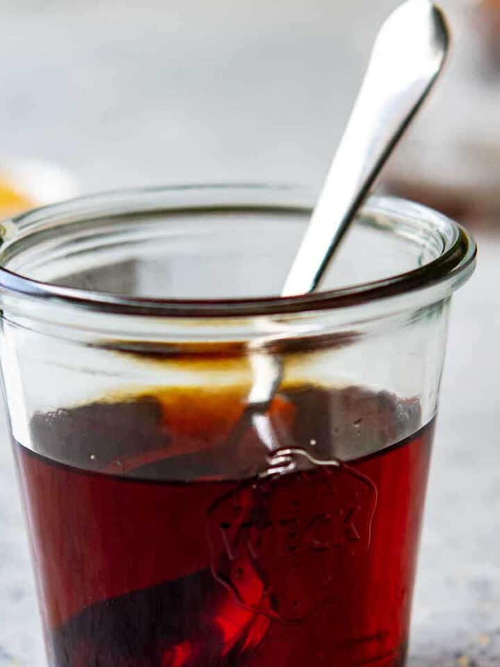 Simple Raspberry Syrup Recipe - A Communal Table