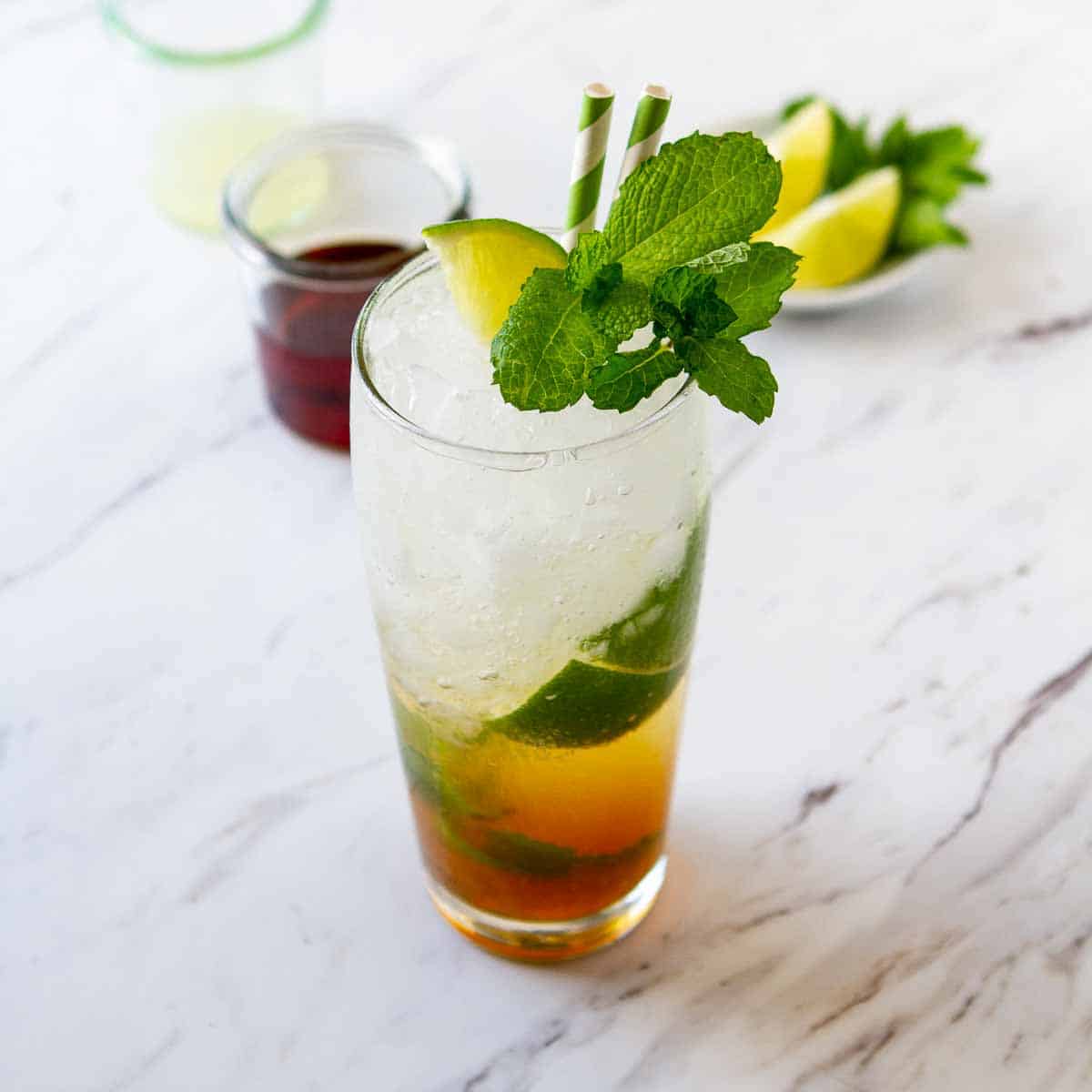 Dark Rum Mojito A Communal Table